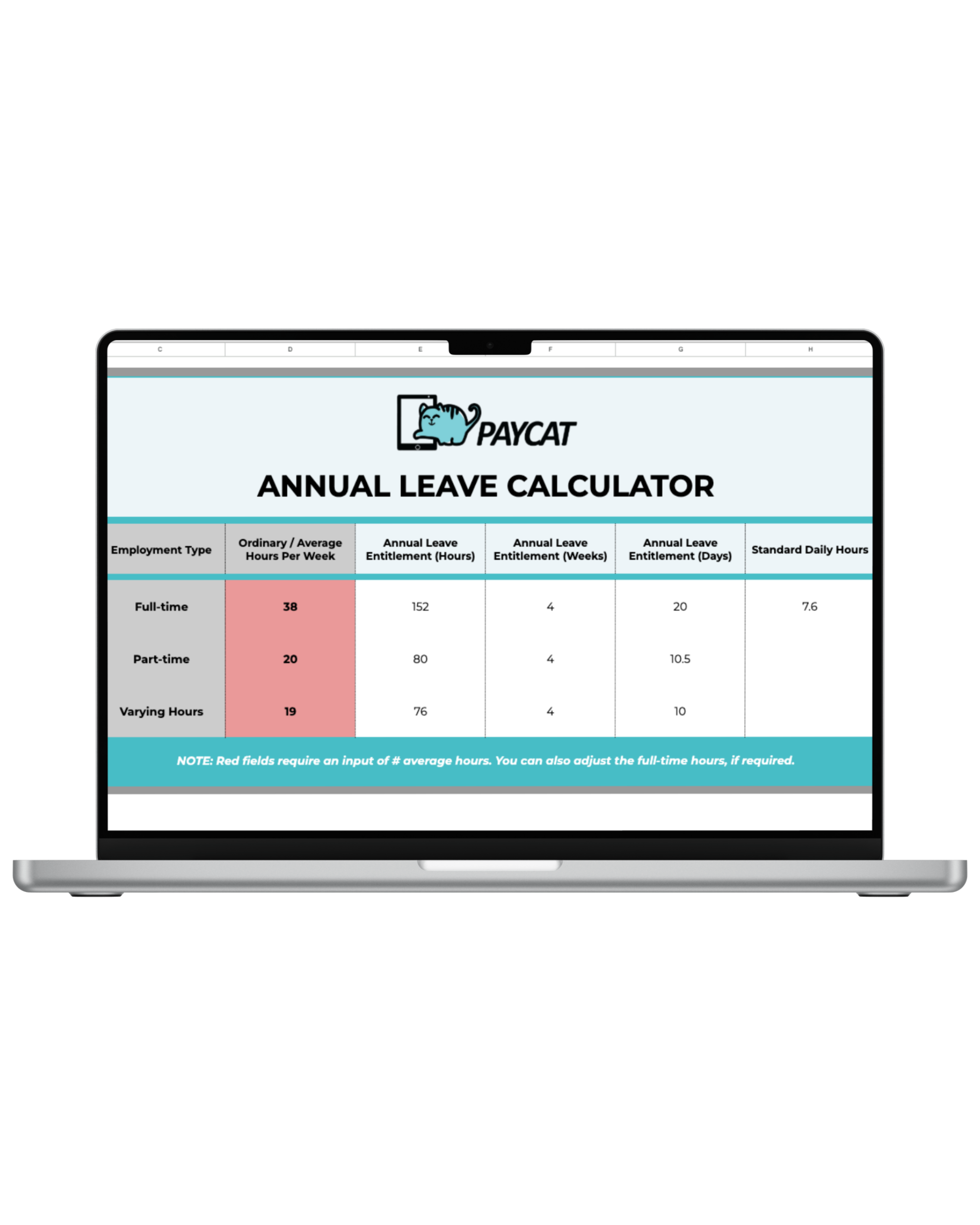 Annual Leave Calculator